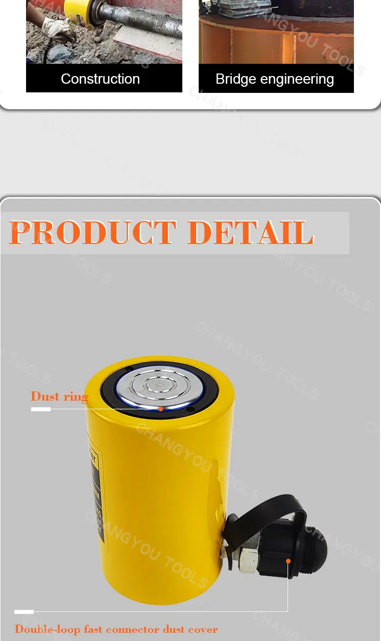 RSC-3050 30 Ton Hydraulic Lifting Jack Cylinder - ODM | Wholesale