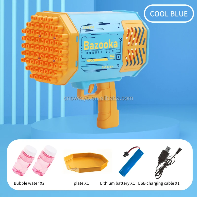 Electric Bazooka Bubble Gun - Fun for All Ages