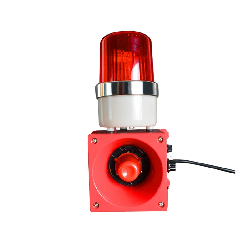 Visual Alarm Sound Loud Alarm Siren With Strobe Light Warning - Buy ...