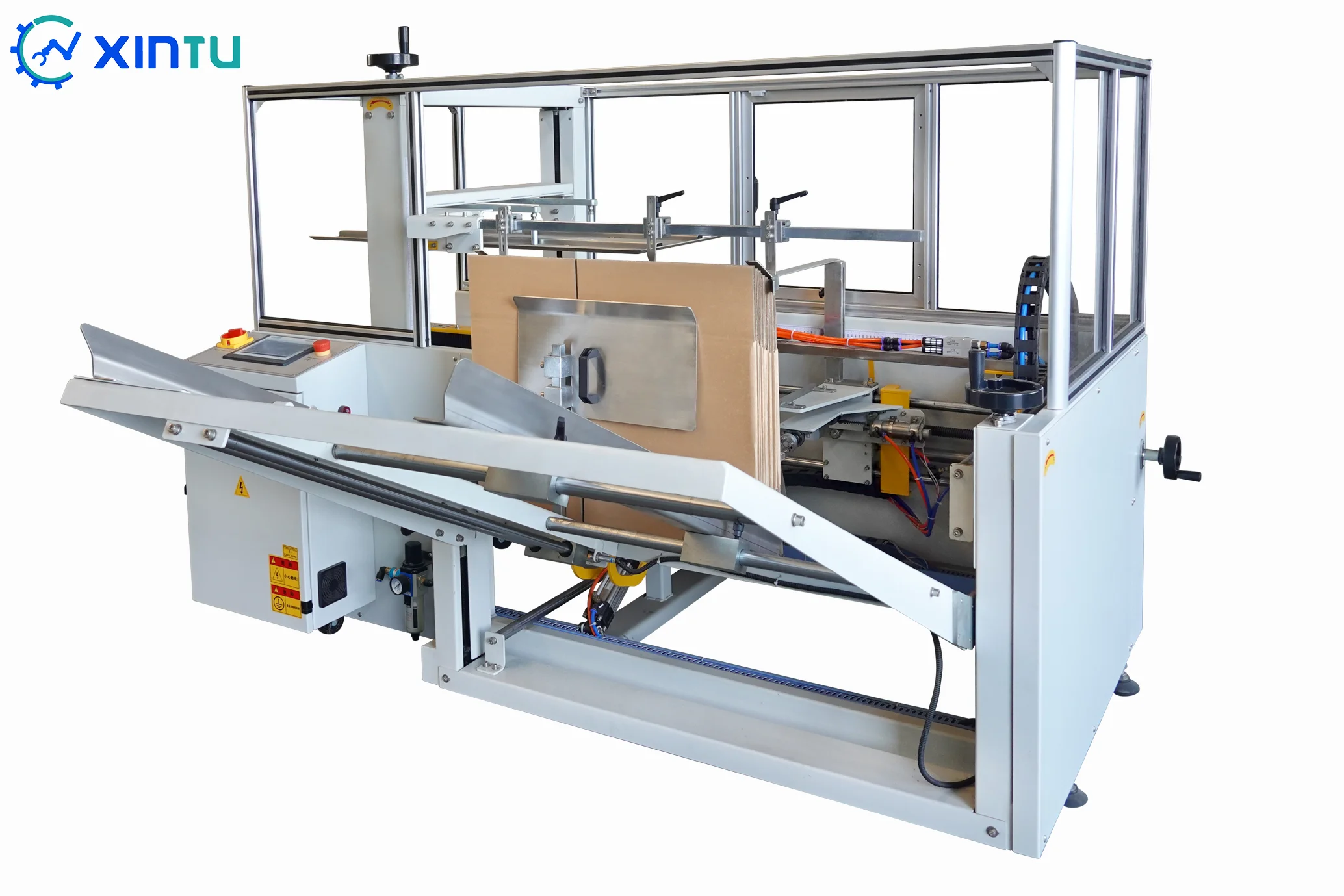 Small Carton Box 2Inches Tape Head Dual Servo Motor High Speed ...