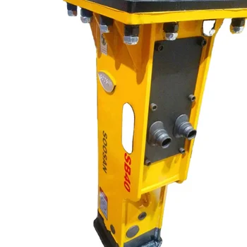 Soosan Hydraulic Breaker Model Sb40 Box Type Suitable For Mini Excavators,Backhoe Loaders,Skid ...