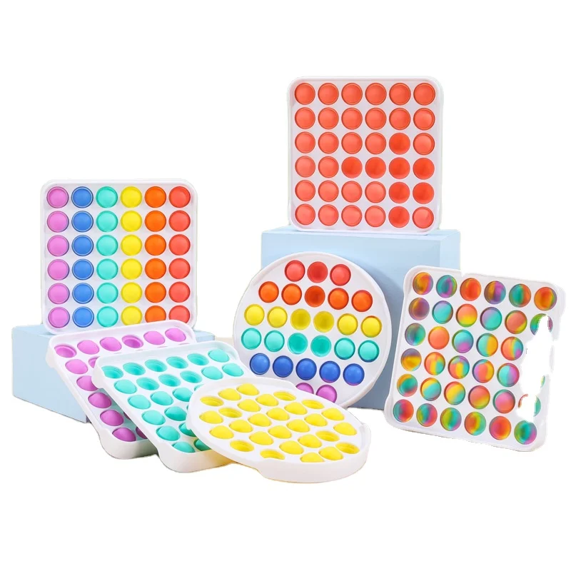 Fidget Kids Fast Push Game Education Toys Push Bubble Fidget Toy For ...