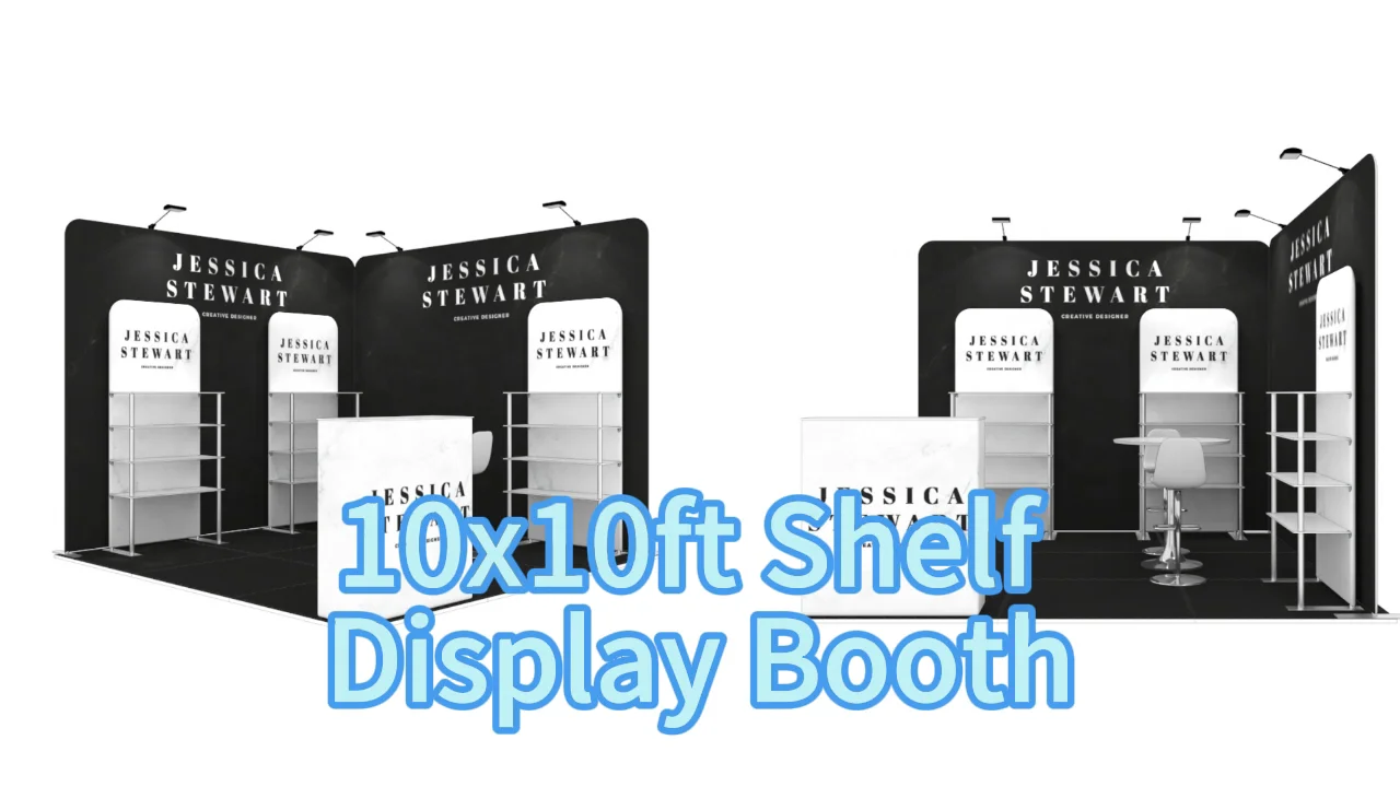 Factory Price March Expo 2024 Lightweight Tension Fabric Shelves Rack ...