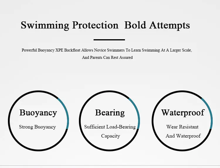 Aji Water Theme Park Xpe Foam Swim Safe Back Float For 2-6 Years ...