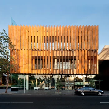 Aluminum Weatherproof Louvers Shutter Vertical Metal Frame Airfoil ...