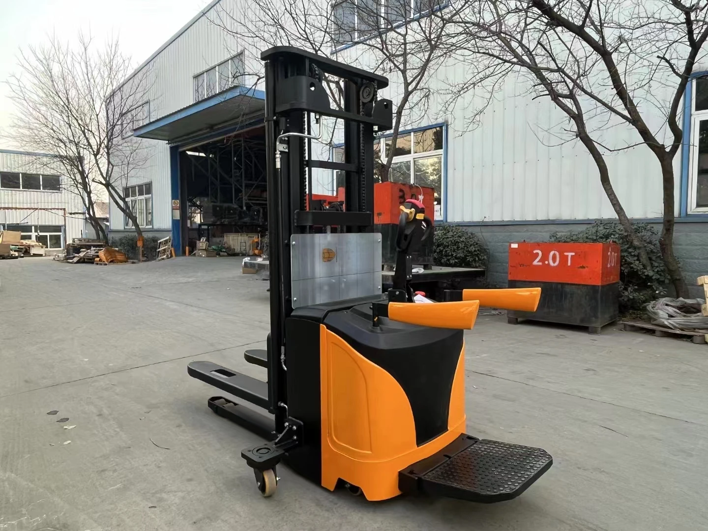Efork Cdd Pallet Stacking Station Drive Forklift Pallet Stacker All ...