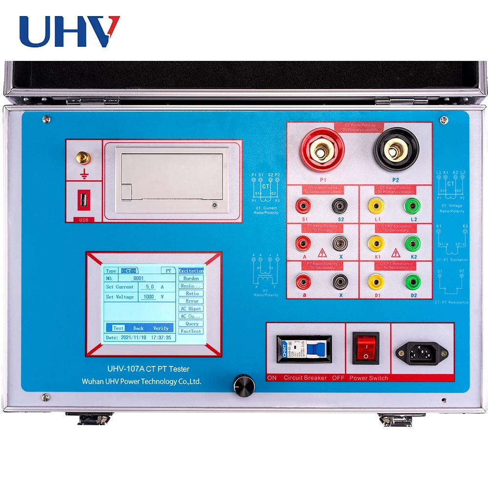 UHV-107A CT PT Polarity Test Meter Integrated Transformer Ct Pt ...