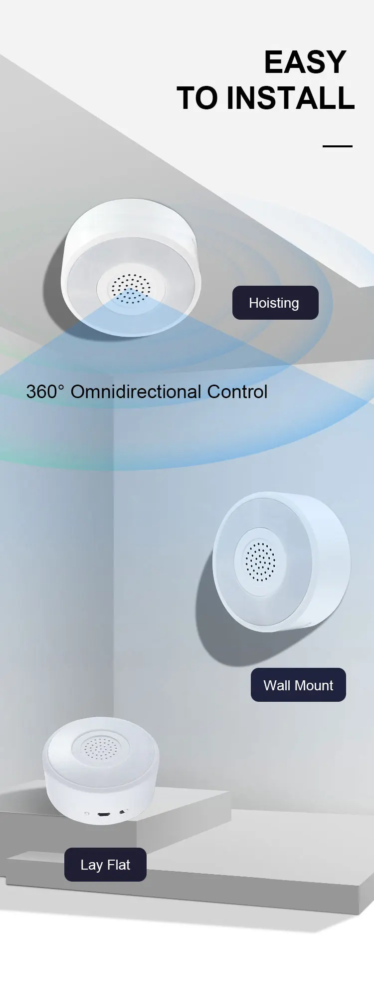 Tuya Alarm Smart Siren Wifi Alarm Sensor Sound Light Alert Usb Smart ...