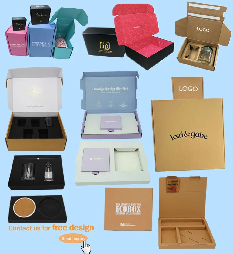 Custom Paper Box Logo Design - Ideal for Skincare Gift Sets
