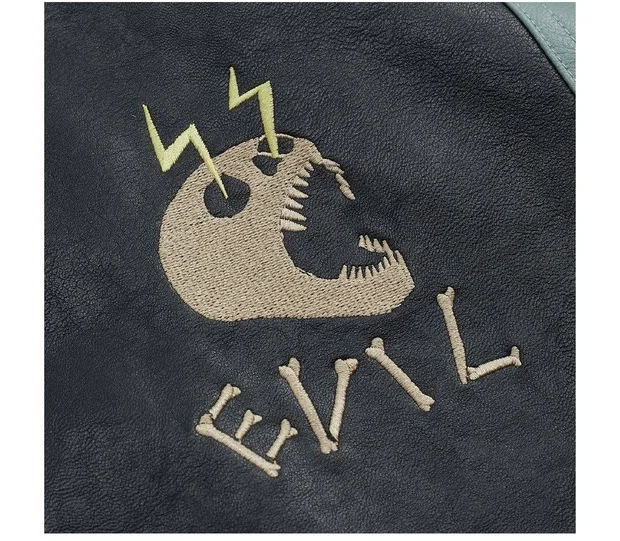 Custom Pure Real Black Men Leather Bomber Varsity Jackets