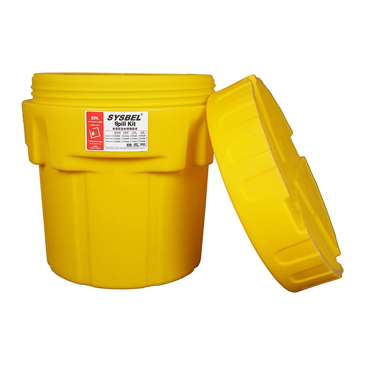 SYSBEL 20 Gal Chemical Spill Containment and Control Poly Overpack ...
