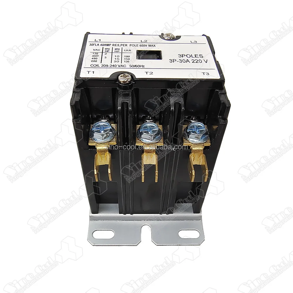 Sinocool 3P30A Mini Contactor Relay 220v - Durable & Easy Install