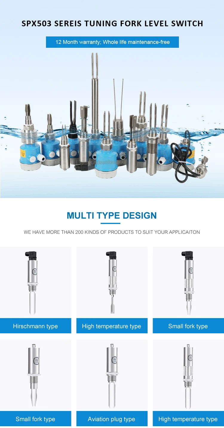 Tuning Fork Type Level Switch - Precision & Custom Support