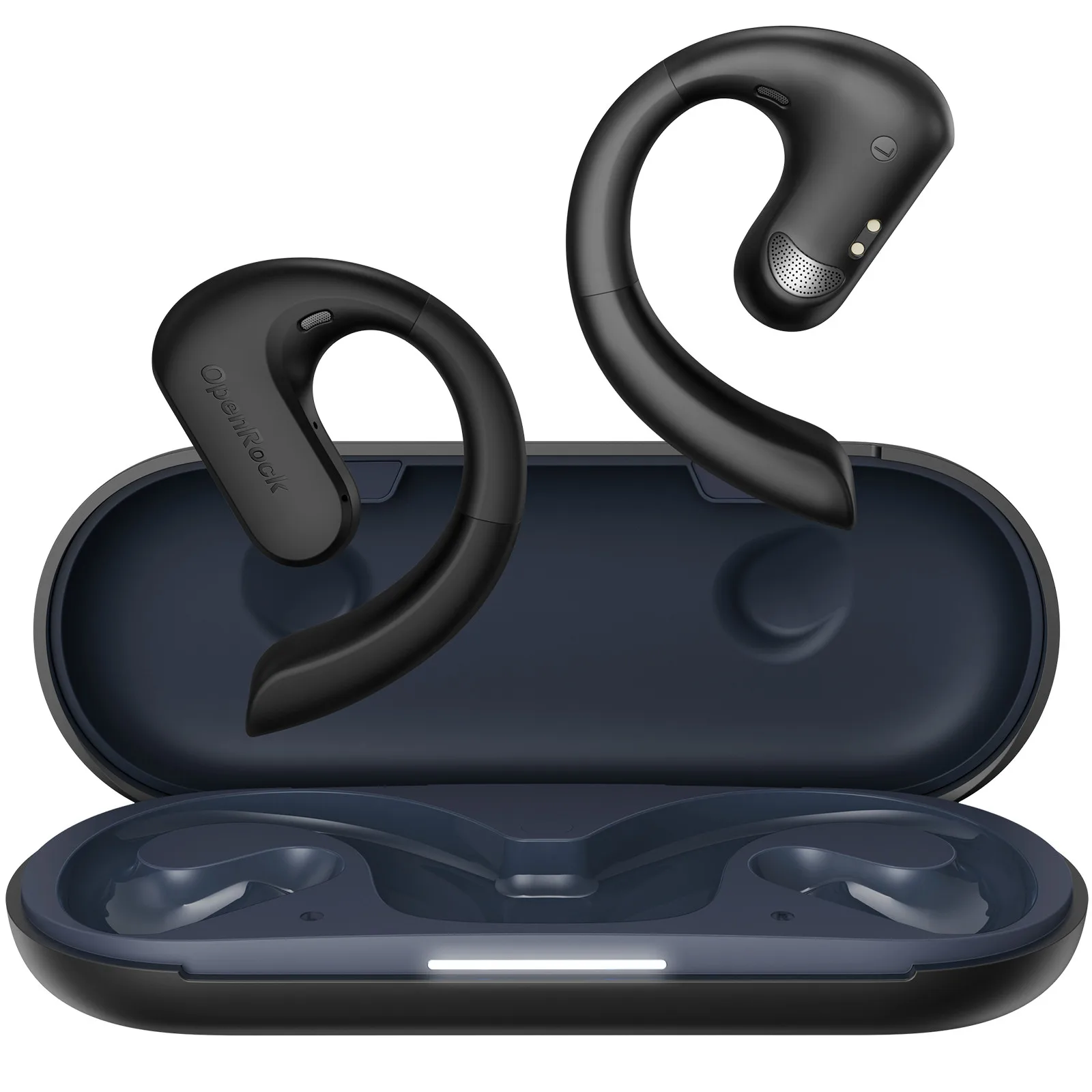 Open Ear Air Conduction Sport Wireless Earbuds OpenRock S Deep Bass ...