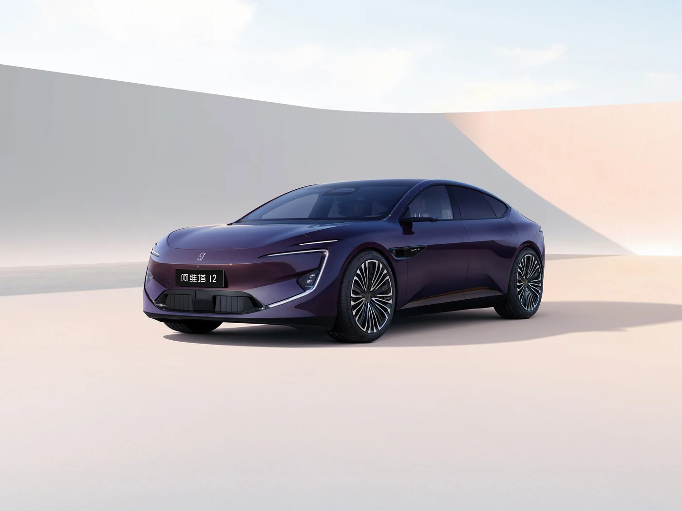 New Listing 2024 Changan Avatr 12 Electric Car 2023 New Model Dual Motor Triple Laser Avatar 12 ...