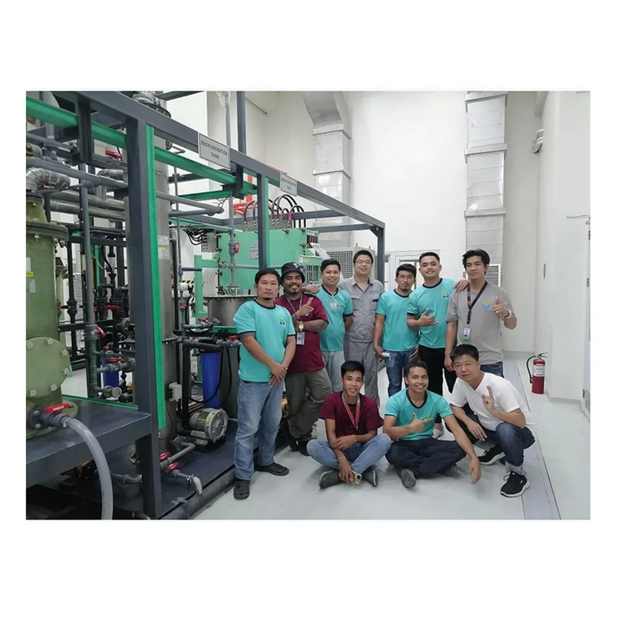 bleach producing machine membrane electrolysis chlorine gas plant high ...