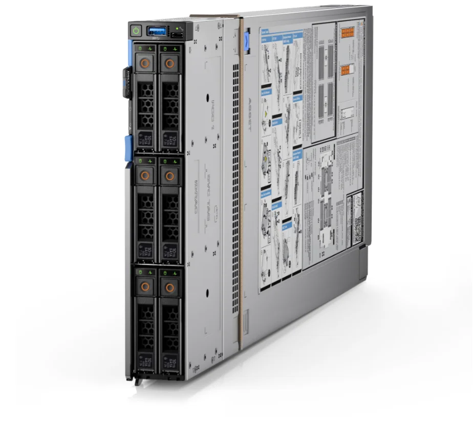 Original New PowerEdge MX750c Blade Server Compute Sled with 32GB ...
