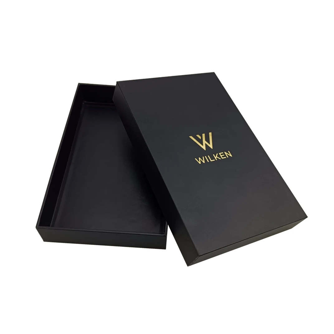 Custom Luxury Gold Foil Paperboard Gift Box Packaging