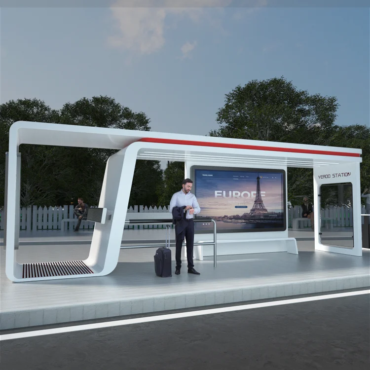 Solar Powered Bus Shelters - Efficient and Sustainable