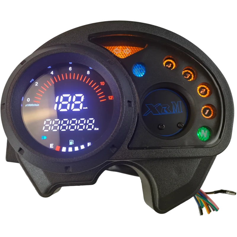 Rs125 Trinity Digital Meter Xrm 110 Xrm 125 Digital Speedometer Gauge ...