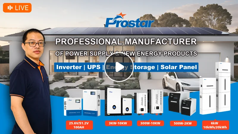 Welcome to Prostar Live (Solar Inverter,Energy Storage,UPS) Product ...