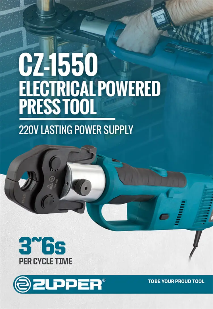 Zupper CZ-1550 Electric Hydraulic Crimping Tool - OEM | Wholesale