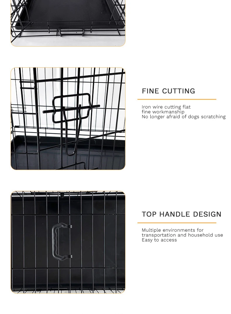Foldable Portable Oxidation And Rust Resistance Metal Dog Kennels And ...