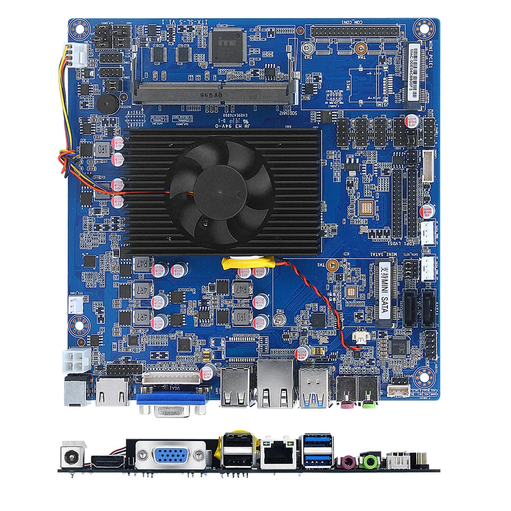 Cheap Mini-ITX Intel Pentium 4415U Dual Core 2.3Ghz DDR4 RJ45 VGA HD ...