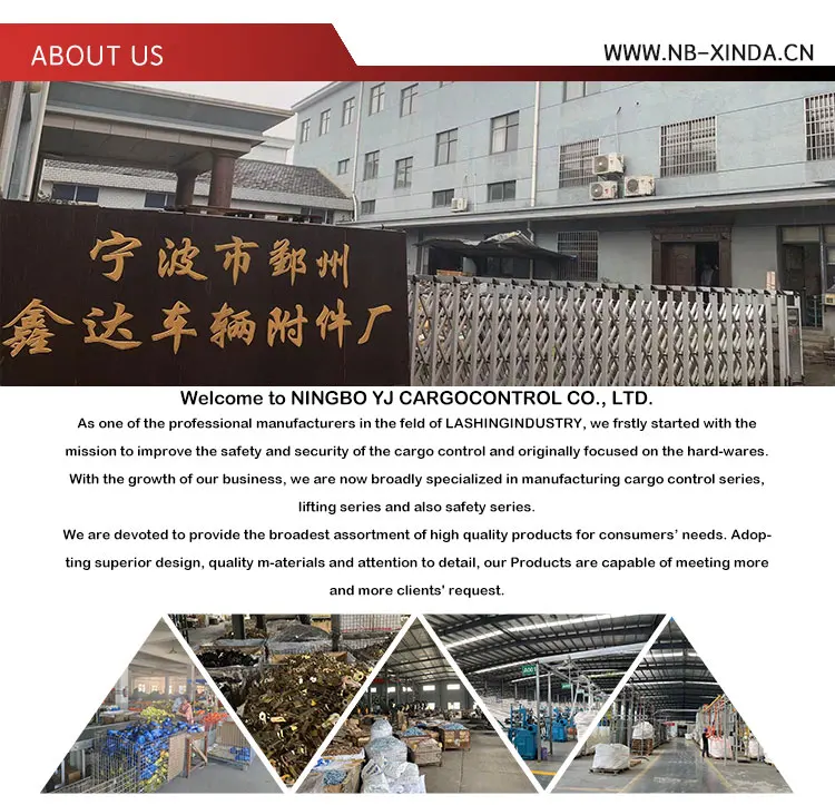 50mm Cargo Securing Double J Hook With Safety Latch Light Yellow - Buy ...