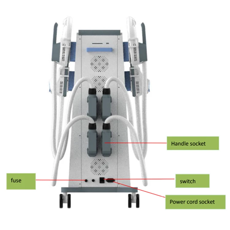 Emslim Neo Tesla Ems Teslasculpt Muscle Stimulator Electromagnetic 4 ...