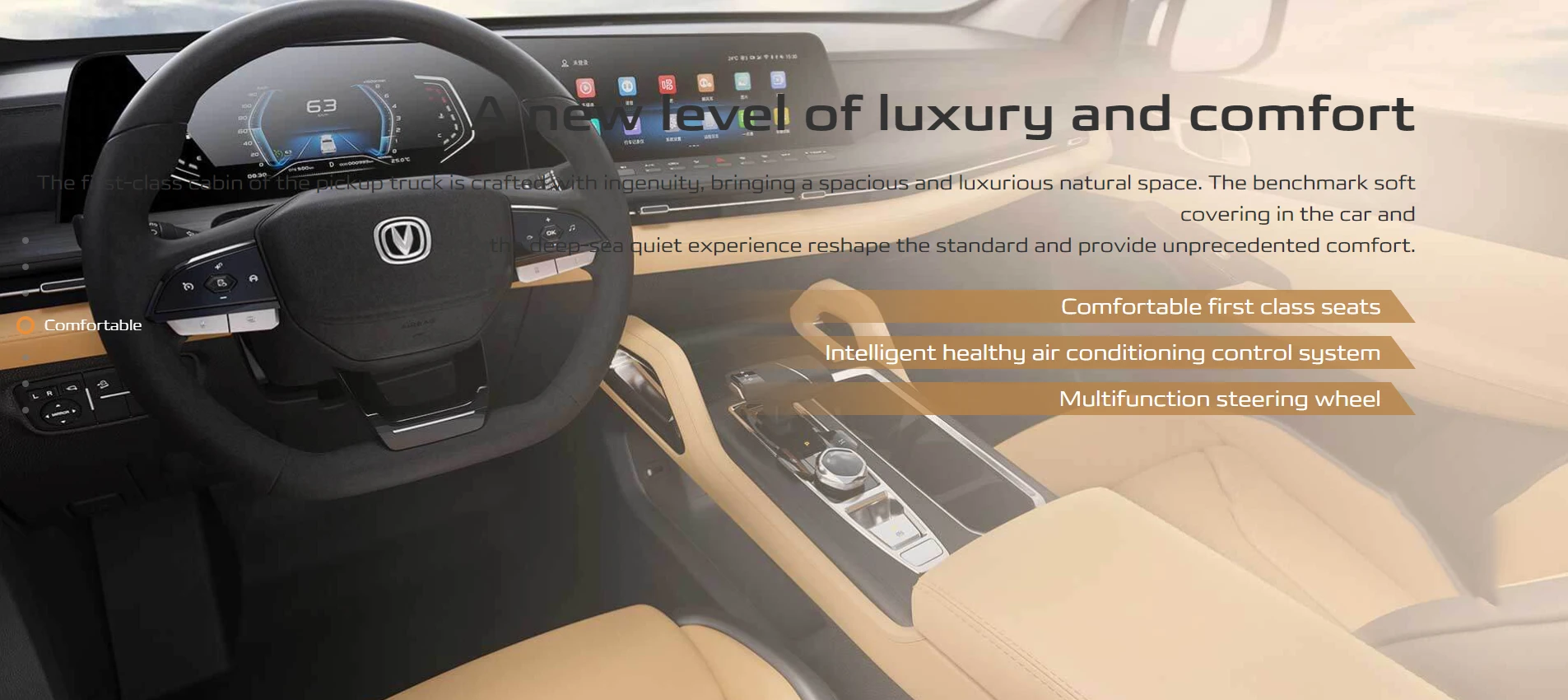 Changan Lantazhe Pickup Truck Car 2023 Hot Selling Chinese Pick Up Truck 2.0t Automatic High-end ...