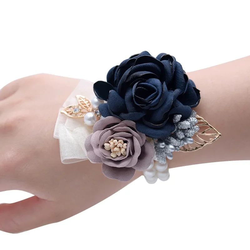 Prom Bracelets: Stylish Flower Wristbands for Bridesmaids
