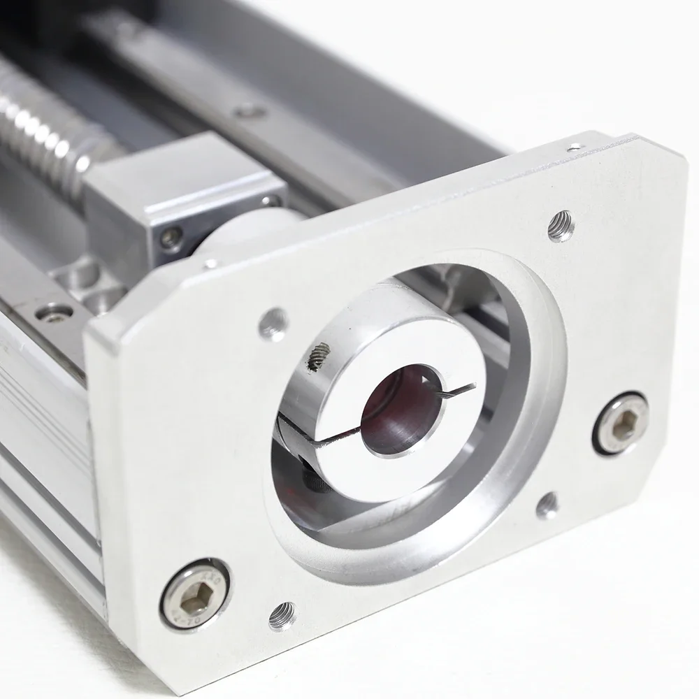 125MM Width Heavy Semi-Enclosed Module Sliding Table 15MM Guide 4Pcs ...