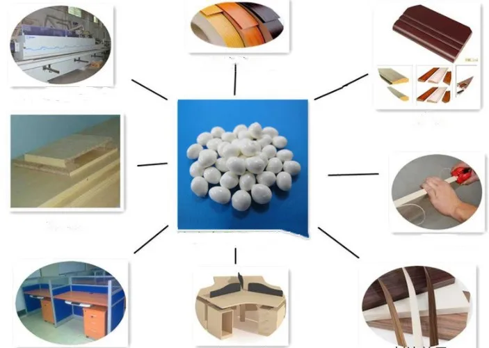 Hot Melt Adhesive Particles For Furniture Edge Bonding Hot Melt Glue ...