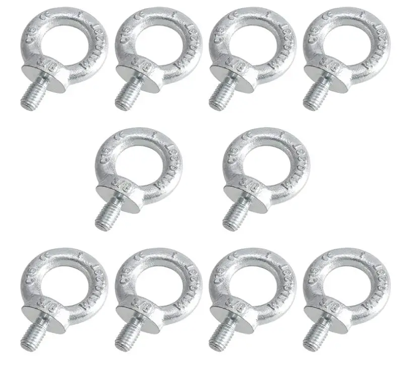 M16 M25 M30 M32 Grade 8.8 DIN580 Galvanized Lifting Eye Bolt