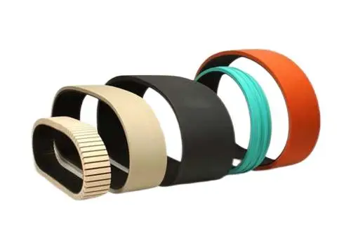 Plastic Pipe Green Red Rubber V-ribbed Belt Extruder Track Belt - Buy ...