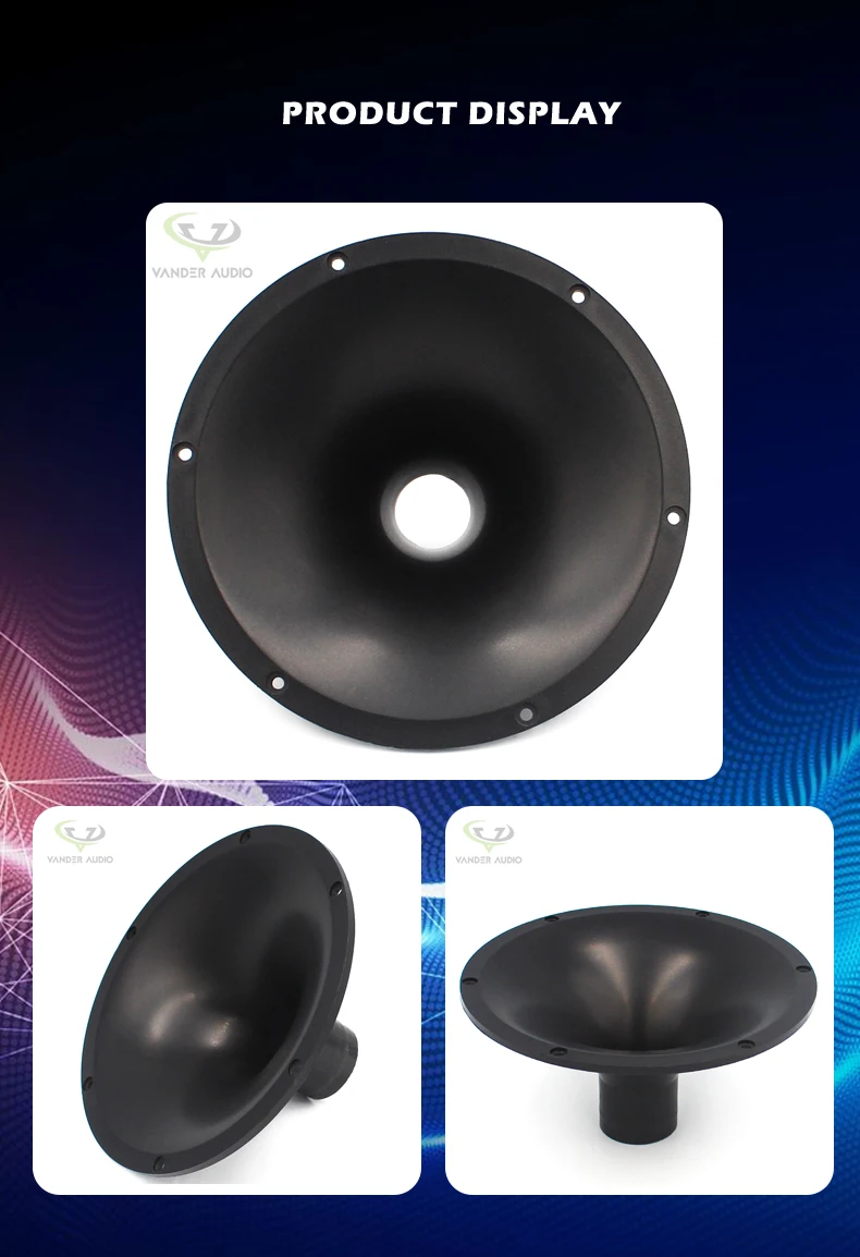Vander Custom Universal Round Mouth Speaker - Durable & Portable