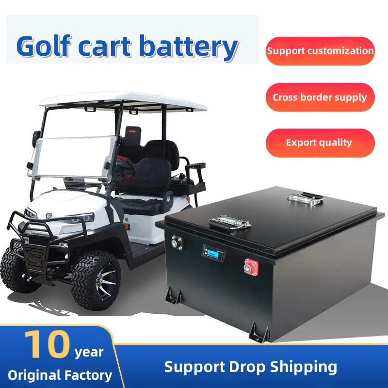 Lvbao 51.2v 100ah 200ah Lifepo4 Golf Cart Lithium Battery 48 Volt Built ...