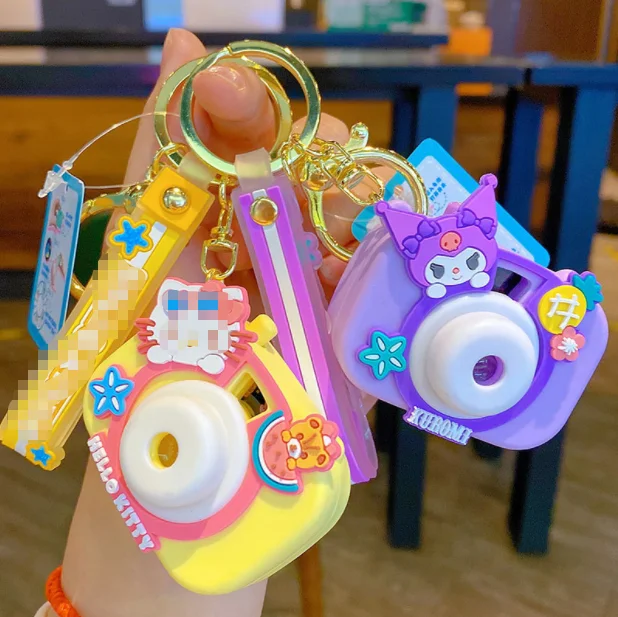 Botu Kawaii Sanrio Key Chain Hellokitte Kuromi Pompurin Anime ...