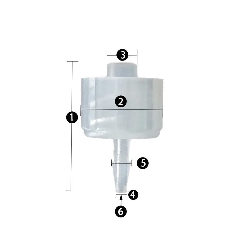 Ruhr Adapter Plastic Material Syringe/Dispensing Needle Adapter Pipe ...