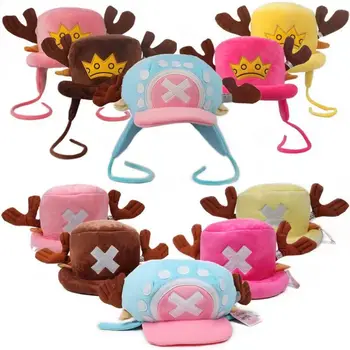 10 Styles Chopper Plush Hat Anime Cartoon Cosplay Winter Keep Warm Hats ...