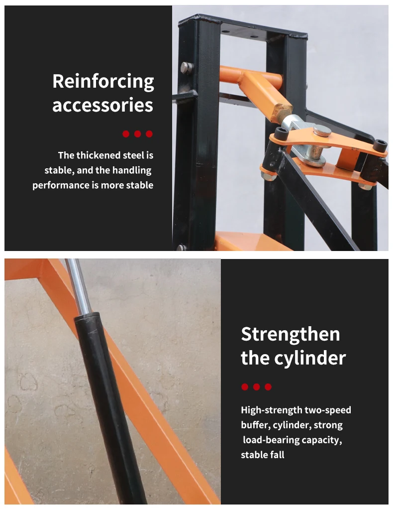 Lightweight Electric Small Forklifts Portable Battery Operated 500KG ...