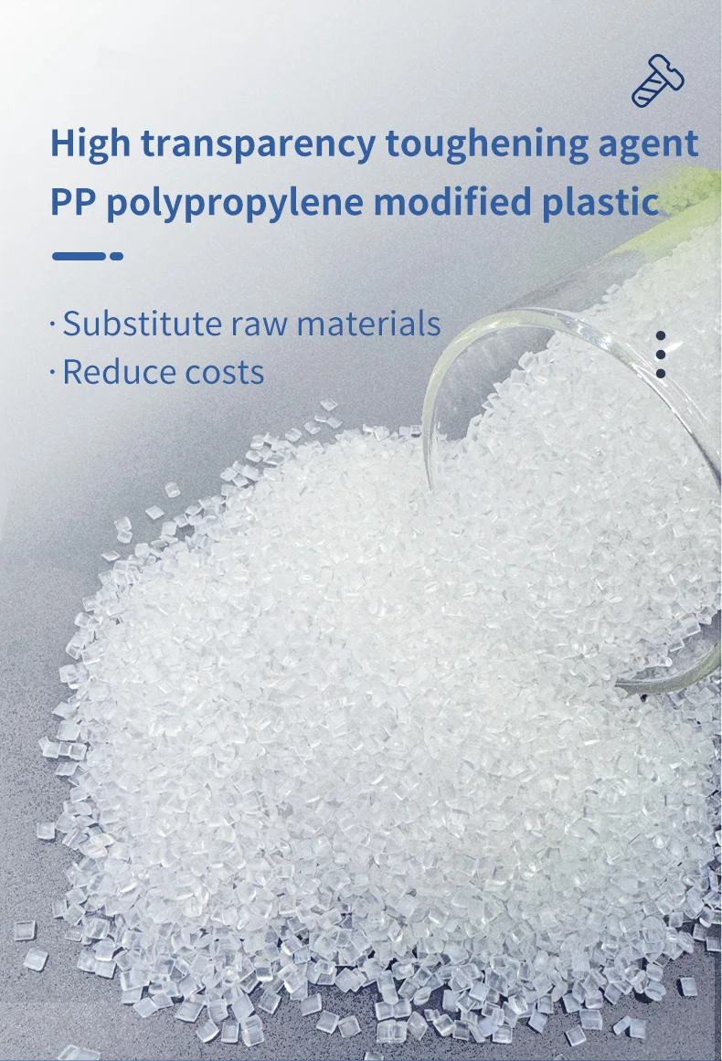 Impact Modifier Toughener For Pipes Films Bags Sheets Bottles Cups ...