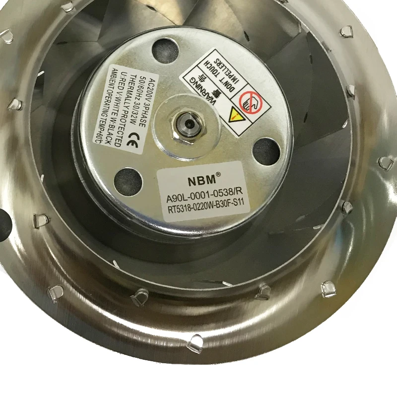 Fanuc Spindle Cooling Fan A90l-0001-0538/r Rt5318-0220w-b30f-s11 - Buy ...