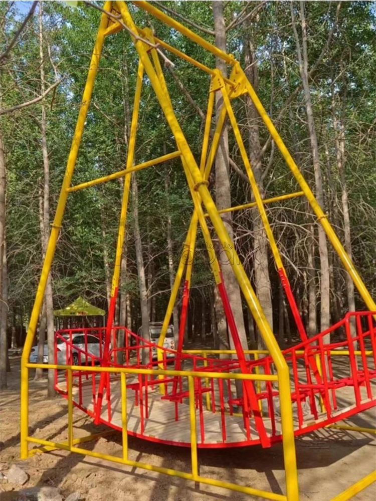 Outdoor Carnival Amusement - Mini Pirate Ship Swing Ride