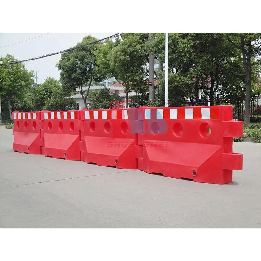 2000x1000mm PE Temporary Mobile Portable Barricades Traffic Divide ...