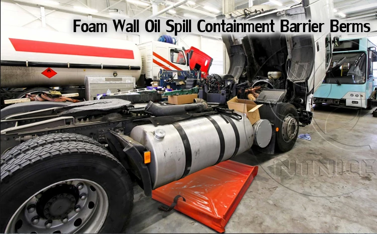 PVC Collapsible Containment Berms - Spill Control Solutions