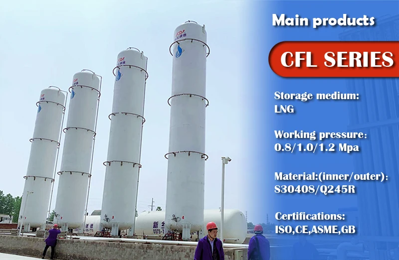 10M3 Full Containment Lng Storage Tank Liquid Natural Gas Storage Tanks ...