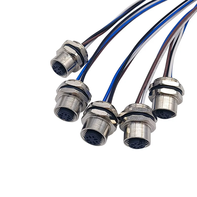 Electric Panel Mount Industry Male Female Protective Cover Connector ...