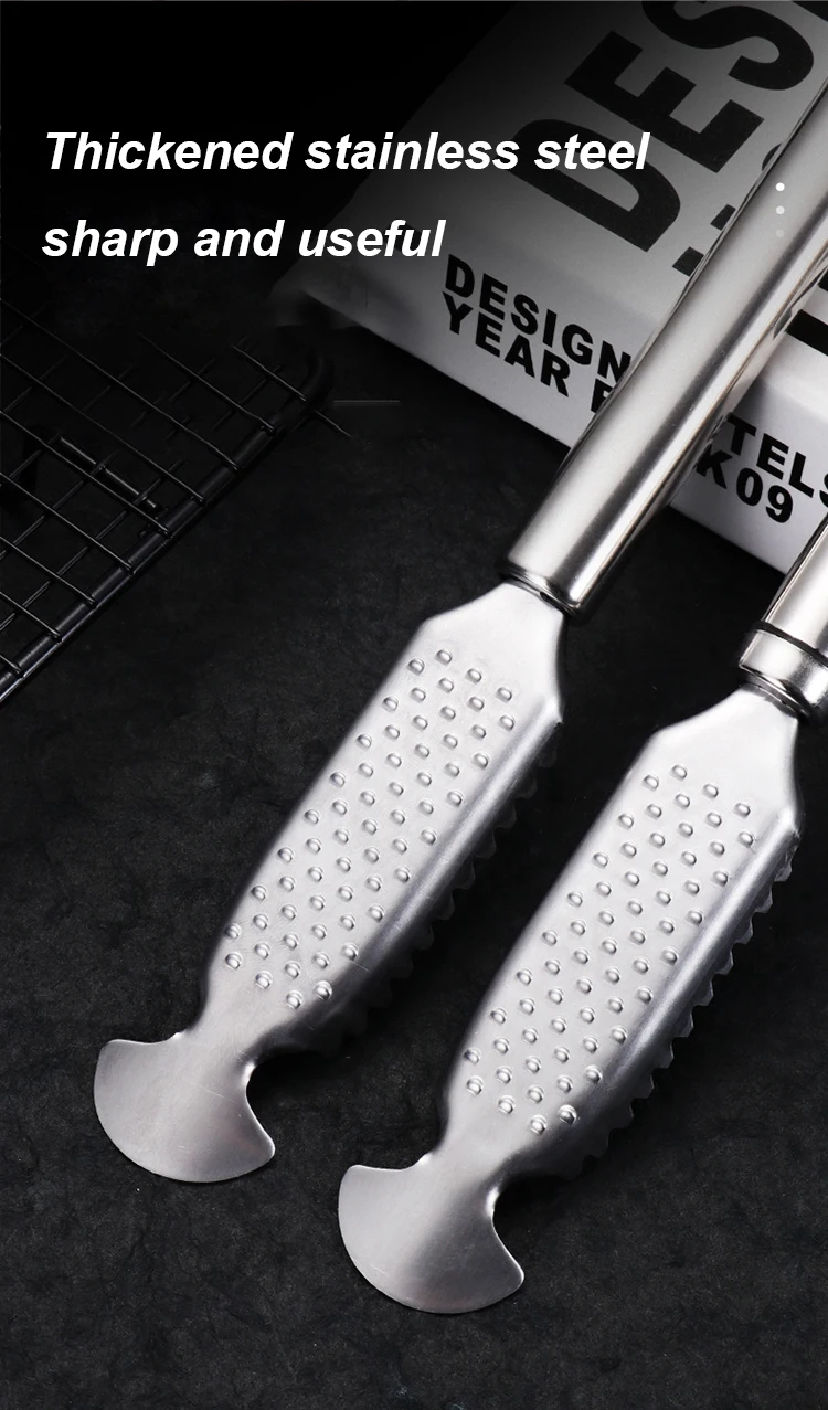 Multifunctional Ginger Grinder Fish Scale Scraping Fish Scale Scraper ...